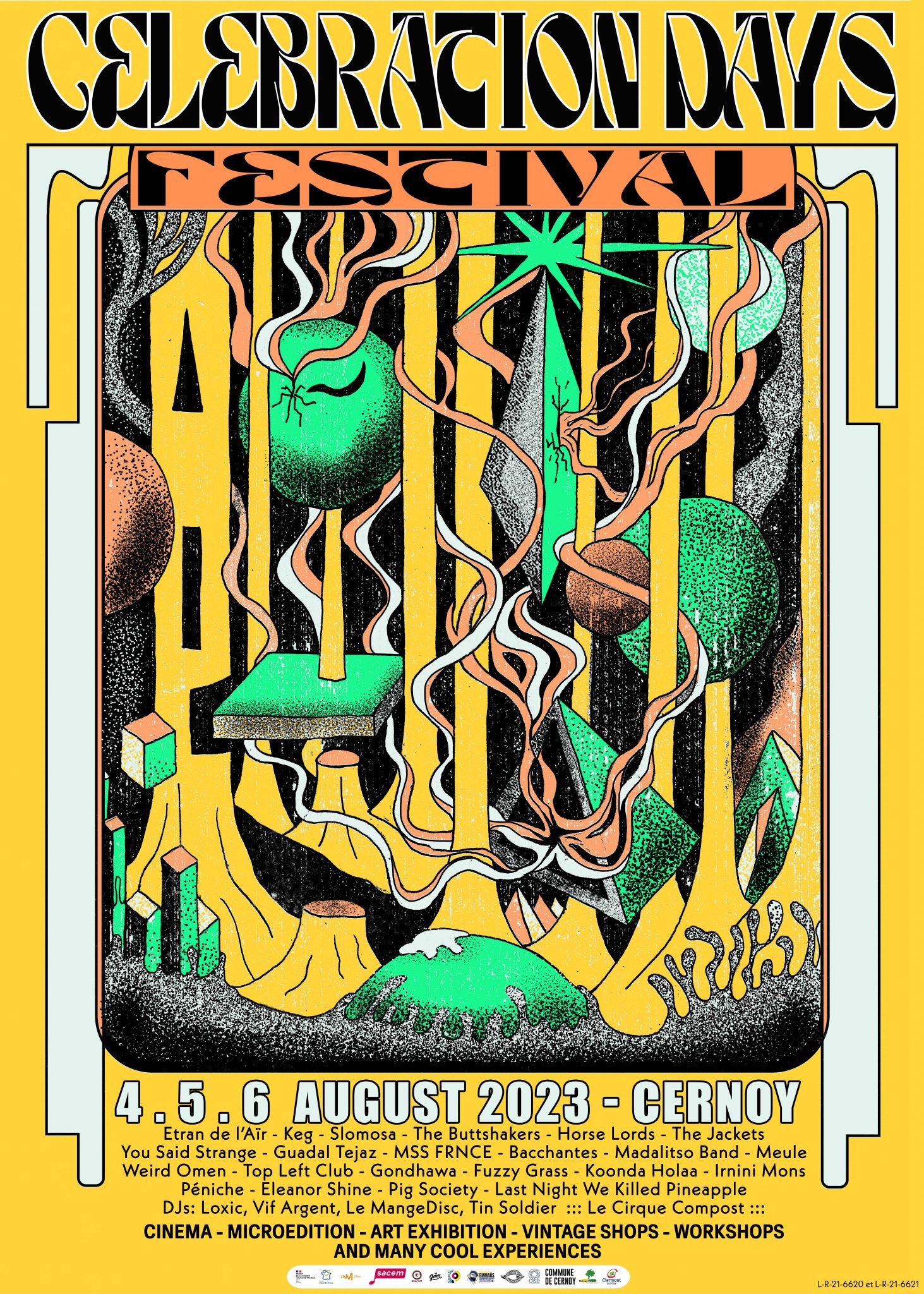 Affiches Celebration Days - Celebration Days Records